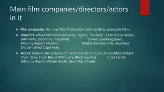 Genre research | PPT