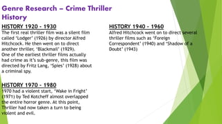 Genre research | PPT