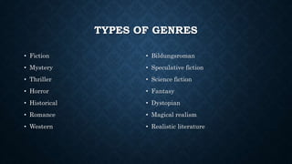Genre research. | PPT