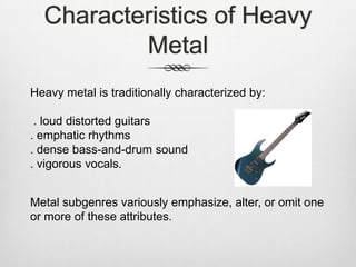 Genre research heavy metal | PPT
