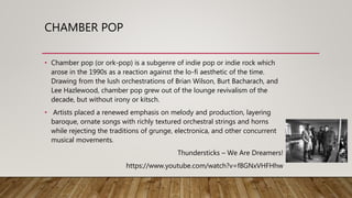Genre research indie pop | PPT