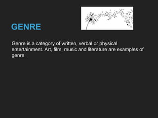 Genre Research | PPT