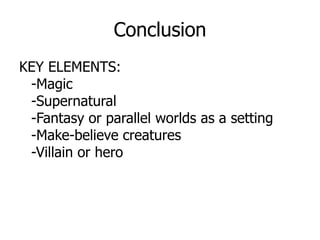 fantasy research | PPTX