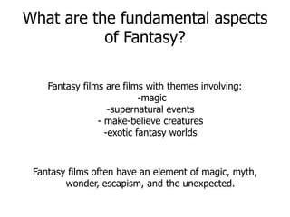 fantasy research | PPTX