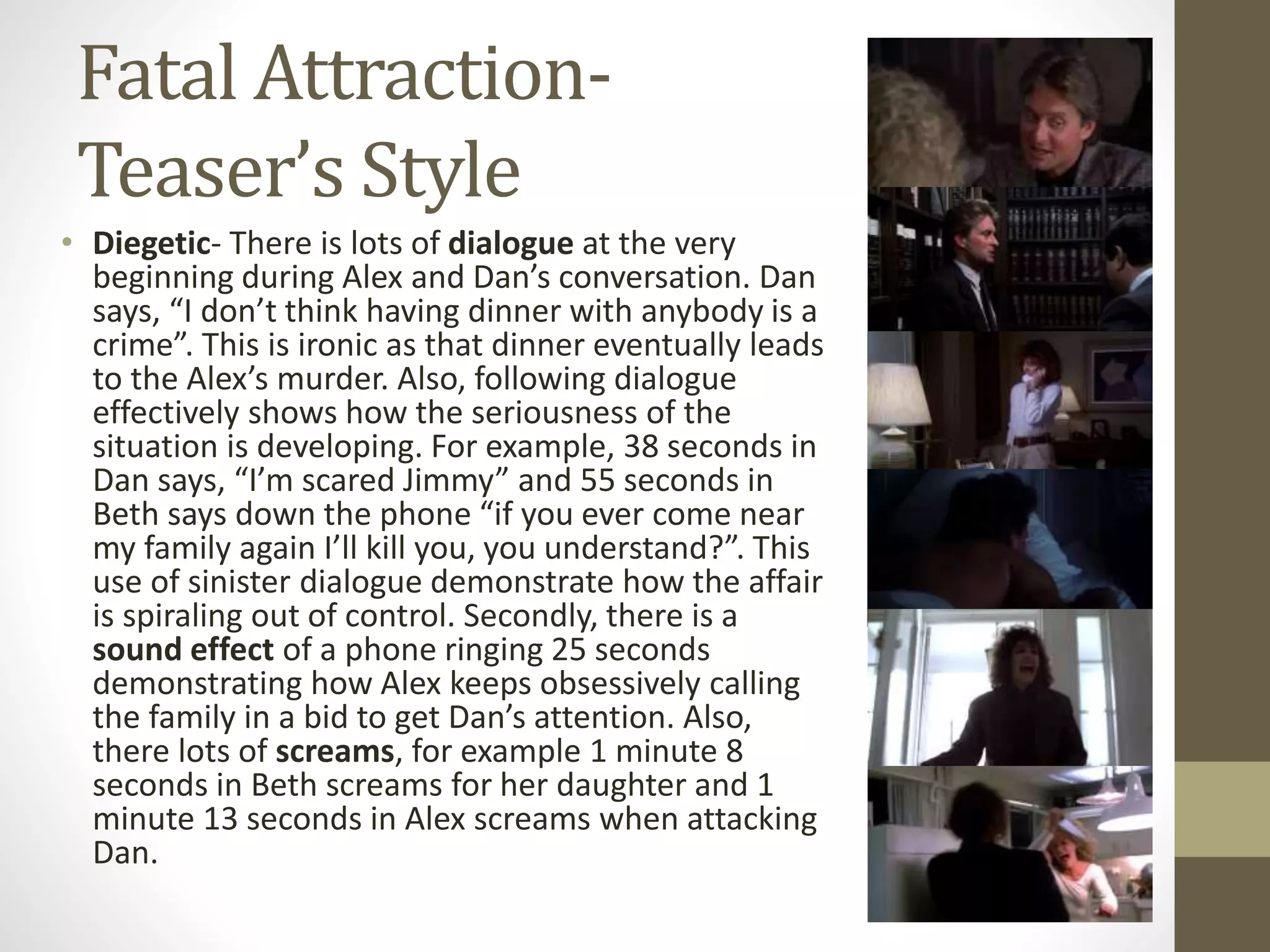 Genre research fatal attraction | PPTX