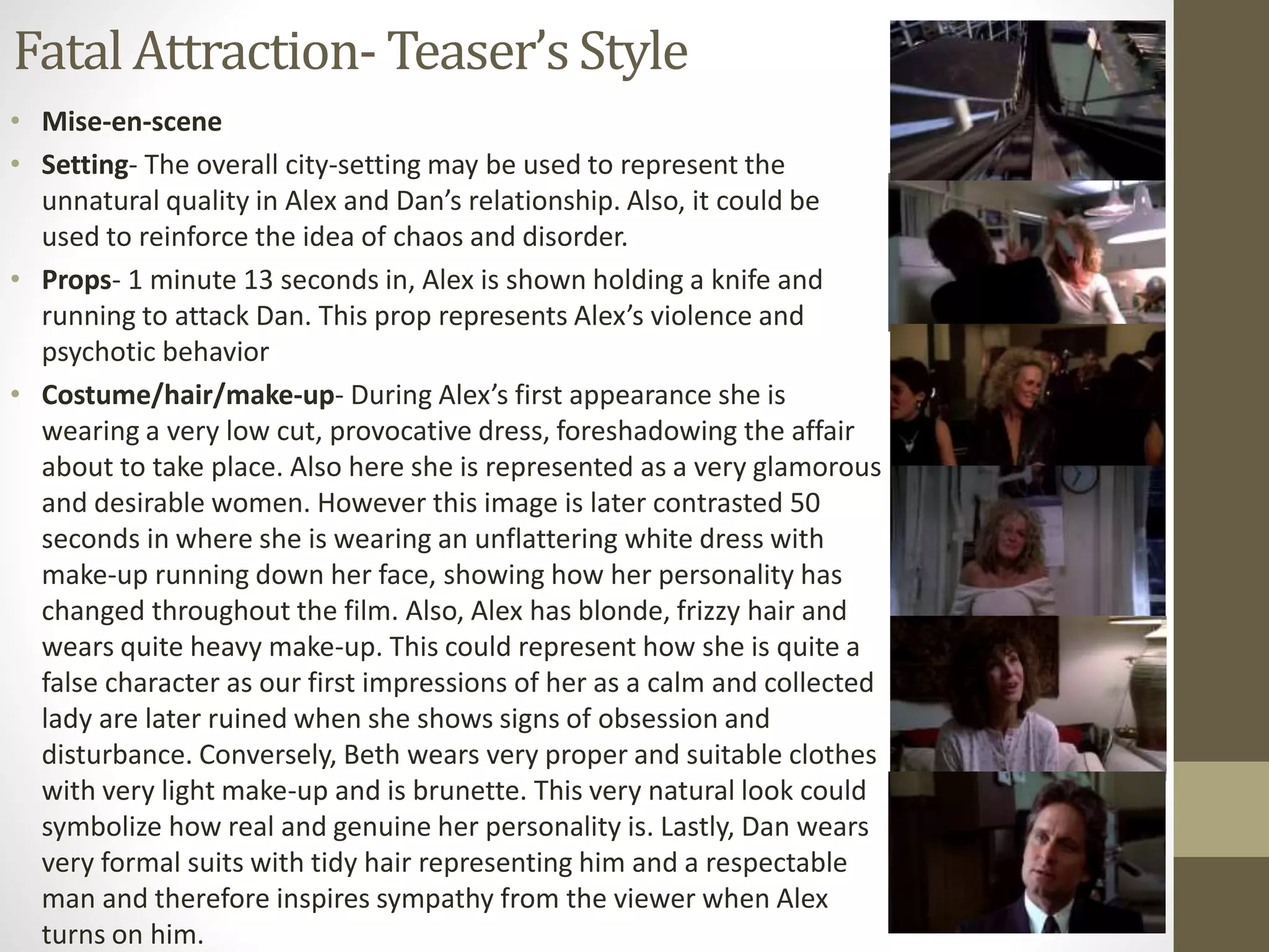 Genre research fatal attraction | PPTX