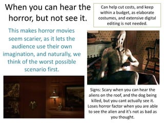 Horror Genre Research | PPTX