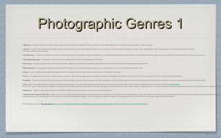 Genres | PPT