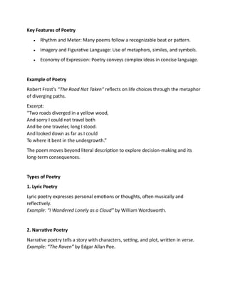 Genre,classification of art, music, literature | PDF