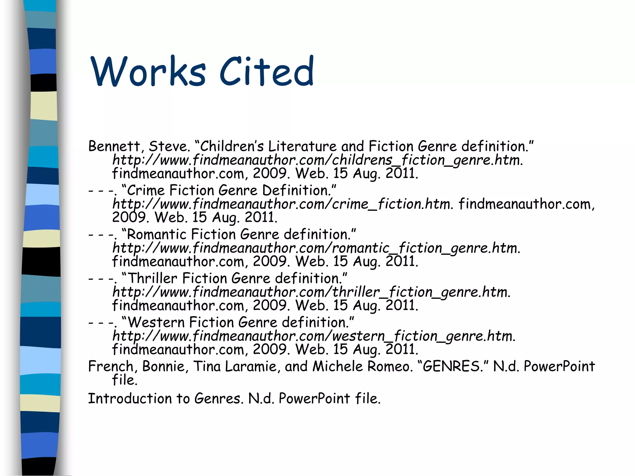 Genres and Literature.ppt | Free Download