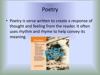 Genres At A Glance | PPTX