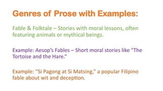 GENRES__CHARACTERISTICS_OF_PROSE_AND_DRAMA.pptx