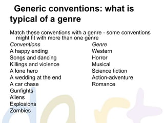 Genre sci fi powerpoint questions | PPTX | Science Fiction | Genres