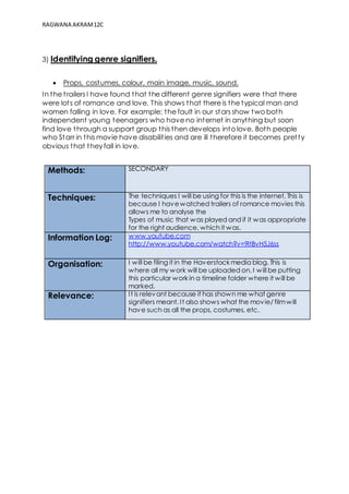 Genre Signifiers - 4018 | PDF