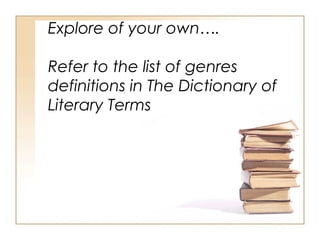 Genres in literature | PPT