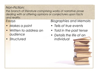 Genres in literature | PPT