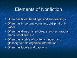 Genres in non-fiction | PPT