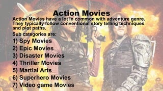 Genres of films | PPTX