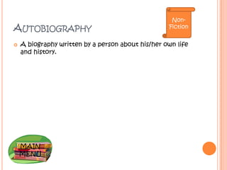 Genres Of Literature | PPTX