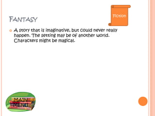 Genres Of Literature | PPTX