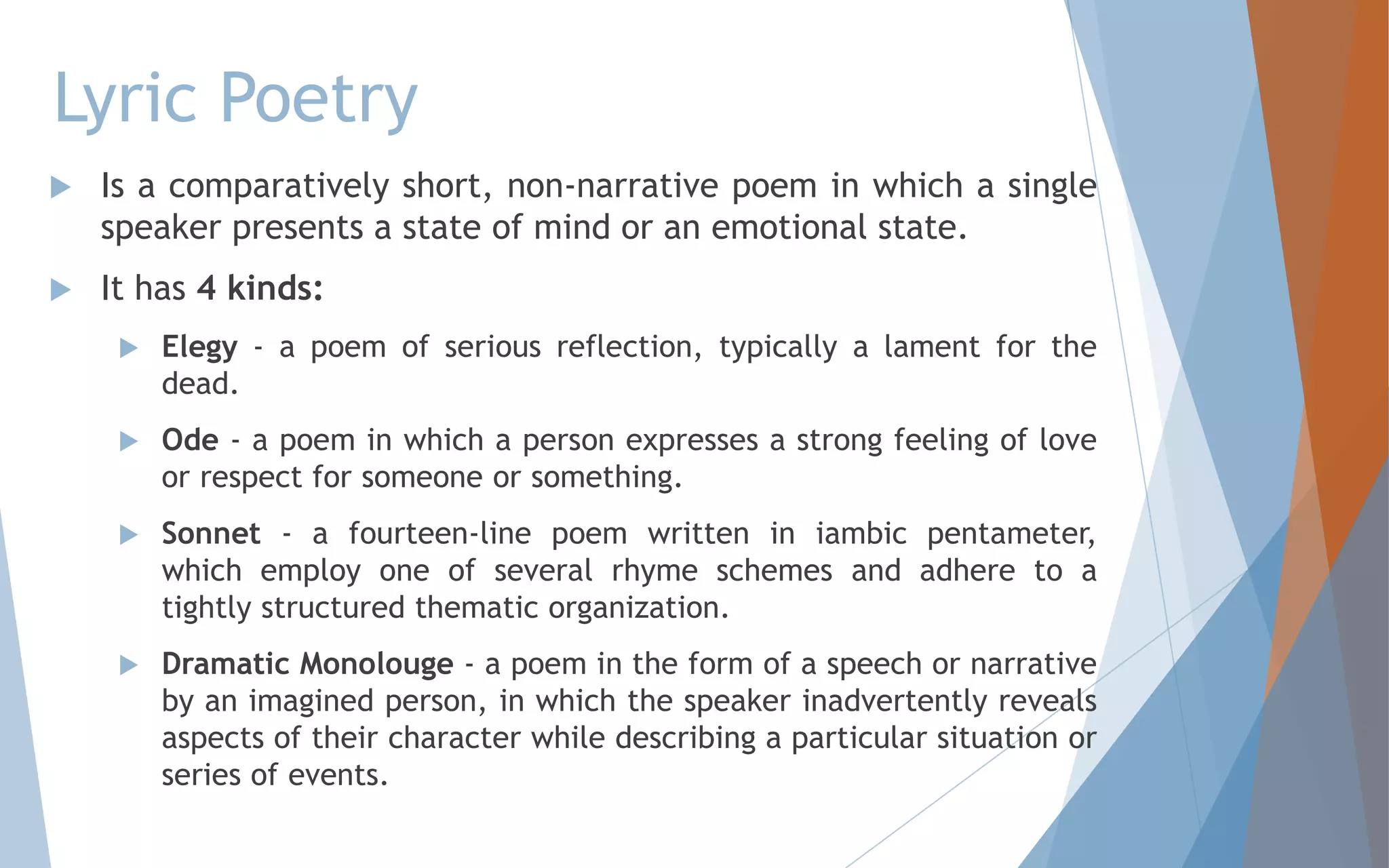 Genres of literature | PPTX