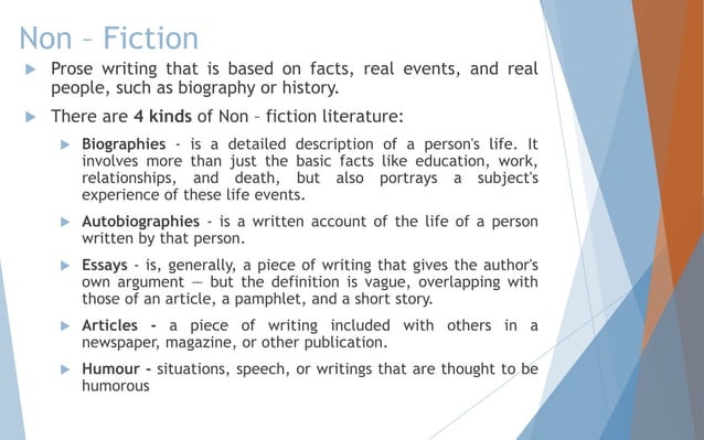 Genres of literature | PPTX