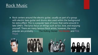 Genres of music | PPTX