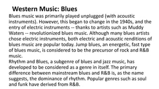 Genres of music | PPTX