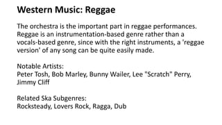 Genres of music | PPTX