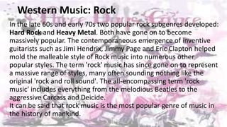 Genres of music | PPTX