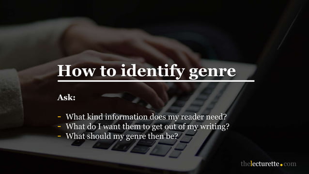Genres of writing | PPTX | Genres