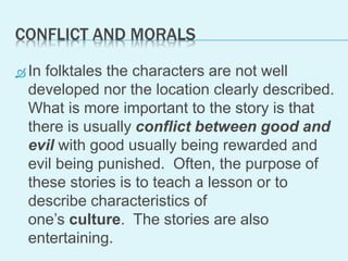 Genre study folk tales | PPT