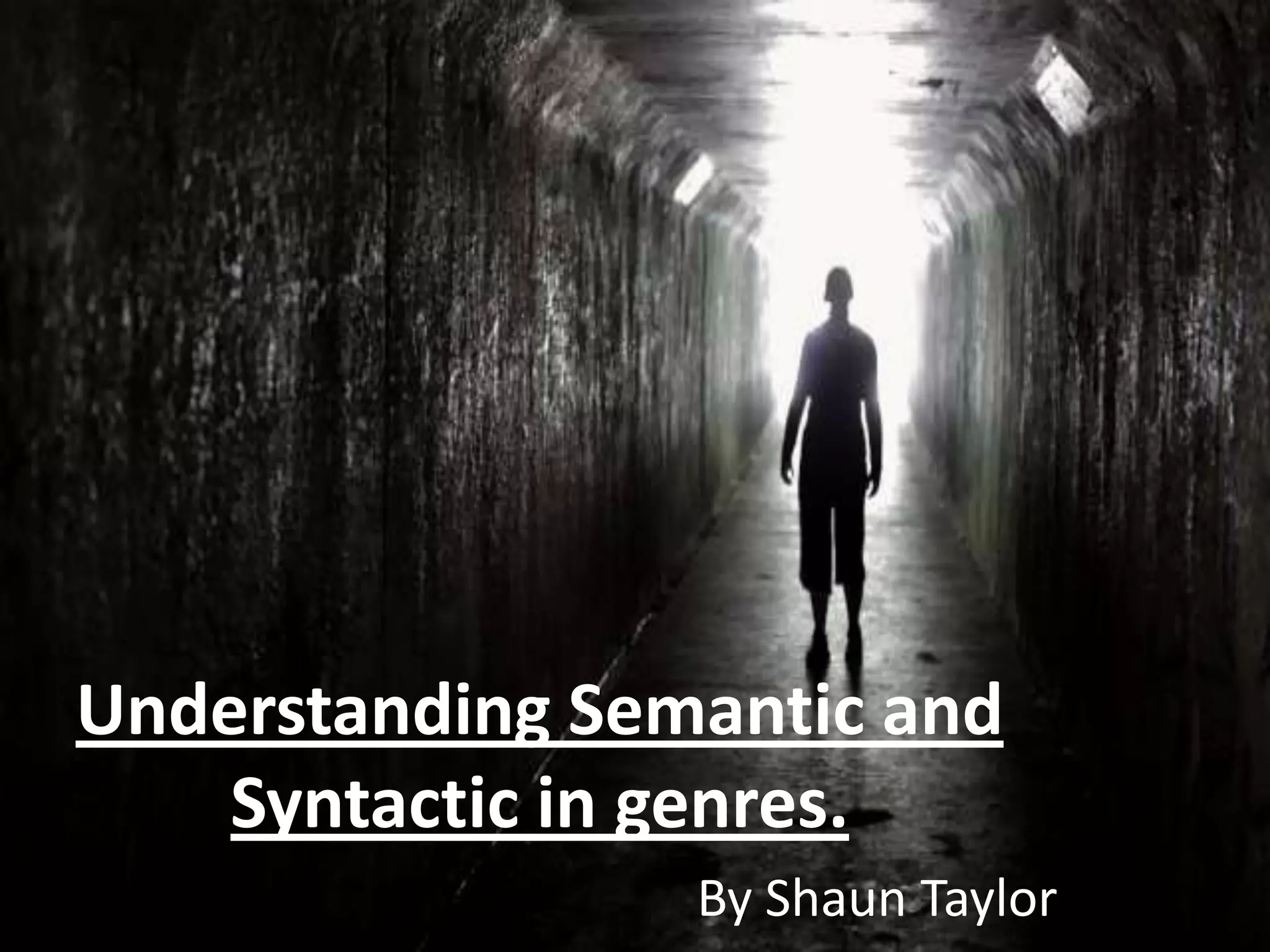Semantic and Syntactic | PPTX