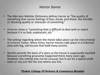 Genres & Types Part B | PPT