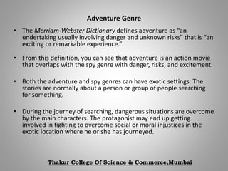 Genres & Types Part B | PPT