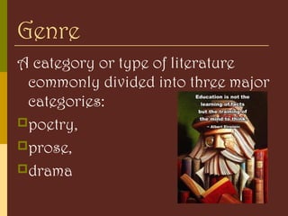 Genre terms | PPT