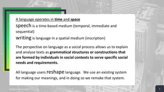 Genre, text and grammar | PPTX