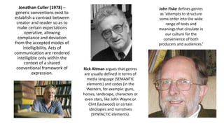 Genre Theorists | PPT