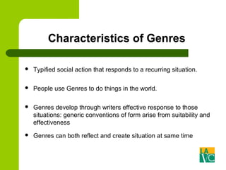 Genre theory | PPT