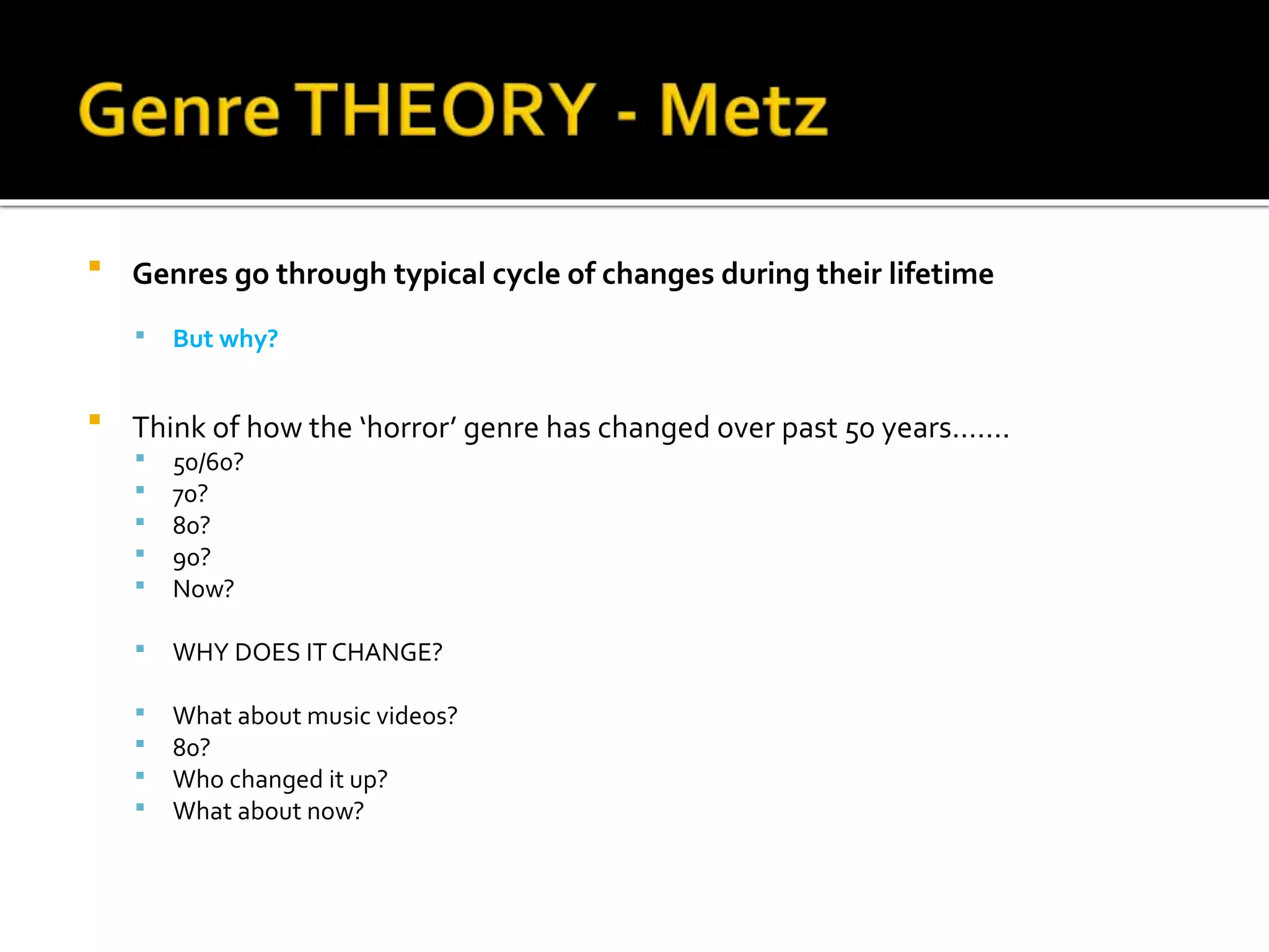Genre theory details | PPTX