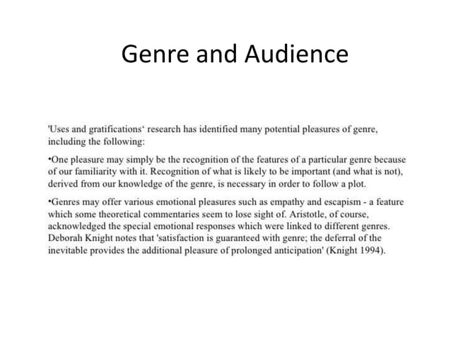 Genre theory | PPT