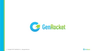GenRocket Demo 1 | PDF