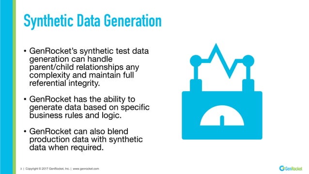 GenRocket Feature List | PDF