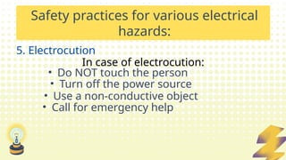 General Science-Lesson 12 Safety practices | PPTX