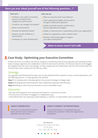 GenSearch - Executives Coaching | PDF | Business Administration | Business