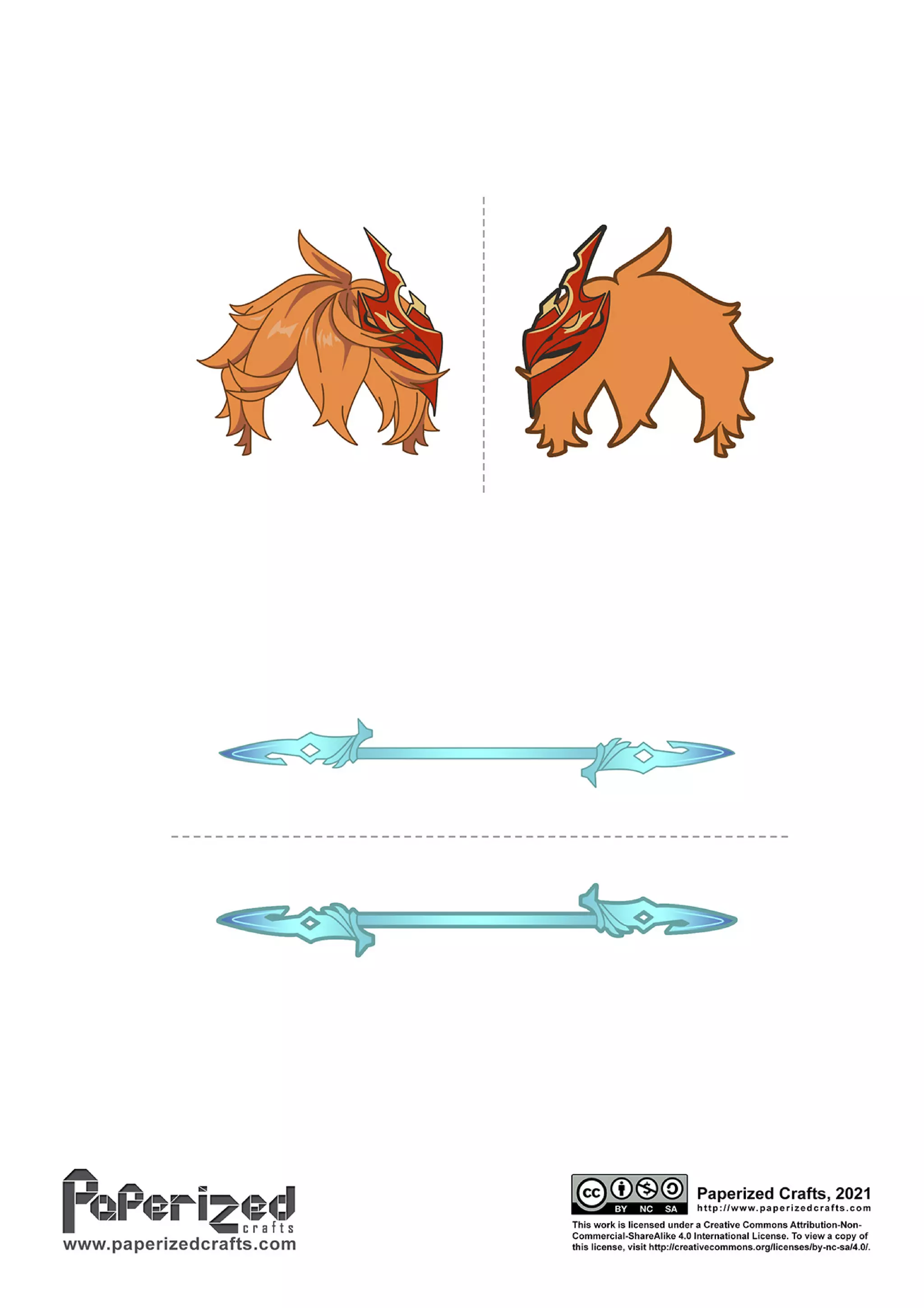 Genshin impact childe papercraft | PDF