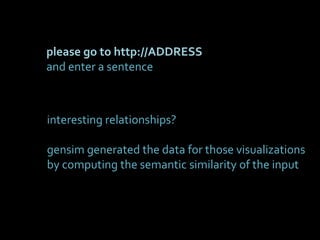 An Introduction to gensim: "Topic Modelling for Humans" | PPTX