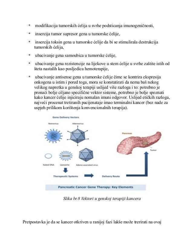 Genska terapija kancera