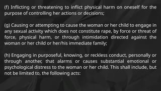 republic act 926 anti violence against women and their children 2 genso ...