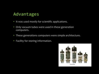 Generations of computers | PPTX